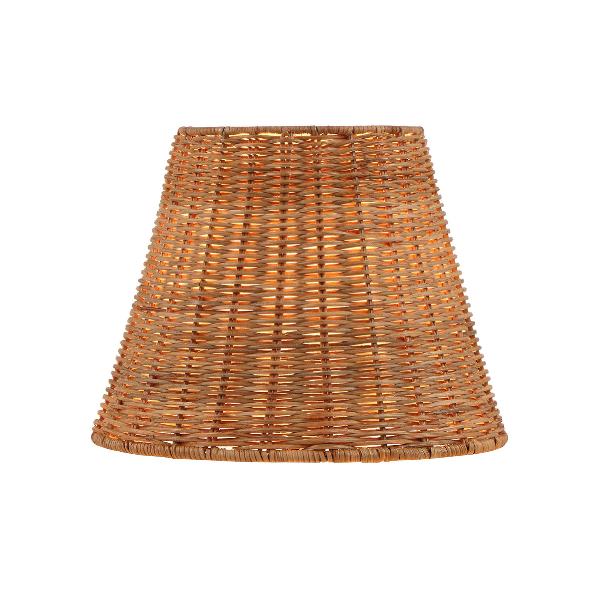 Aspen Creative 32985, Empire Natural Rattan Spider Shade, 6'' Top x 10 ...