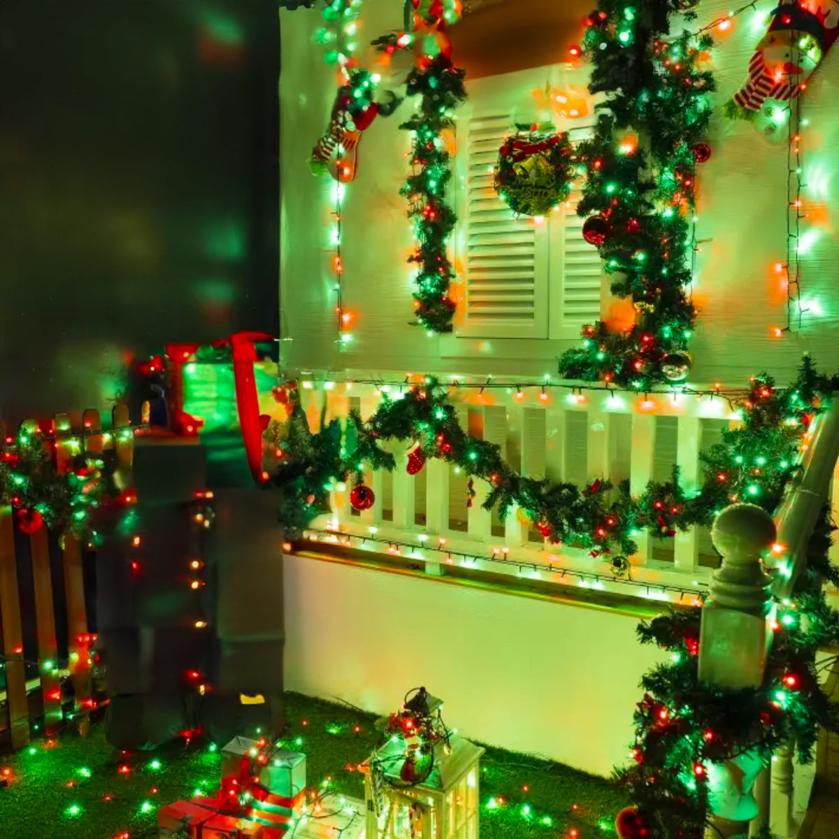 Dazzle Bright Christmas Mini String Lights, 20FT 100 Count, Waterproof ...