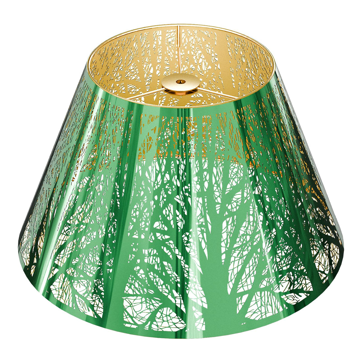 ALUCSET Stainless Steel Lamp Shade, 7in Top x 13in Bottom x 7.8in High ...