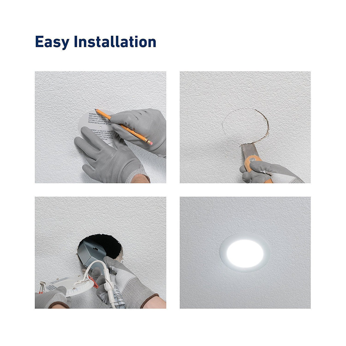 Led Fantasy 11-Inch 24W 120V Recessed Ultra Thin Ceiling Led Light Ret ...