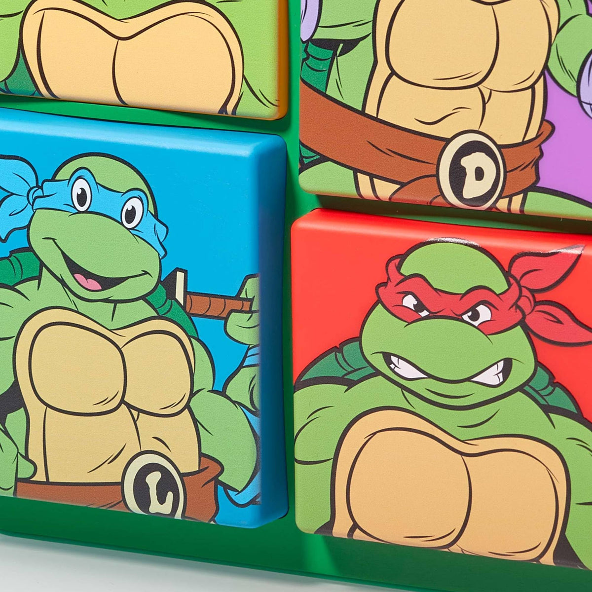 Numskull Official TMNT 3D Logo Desk Lamp Wall Light for Bedroom, Offic ...