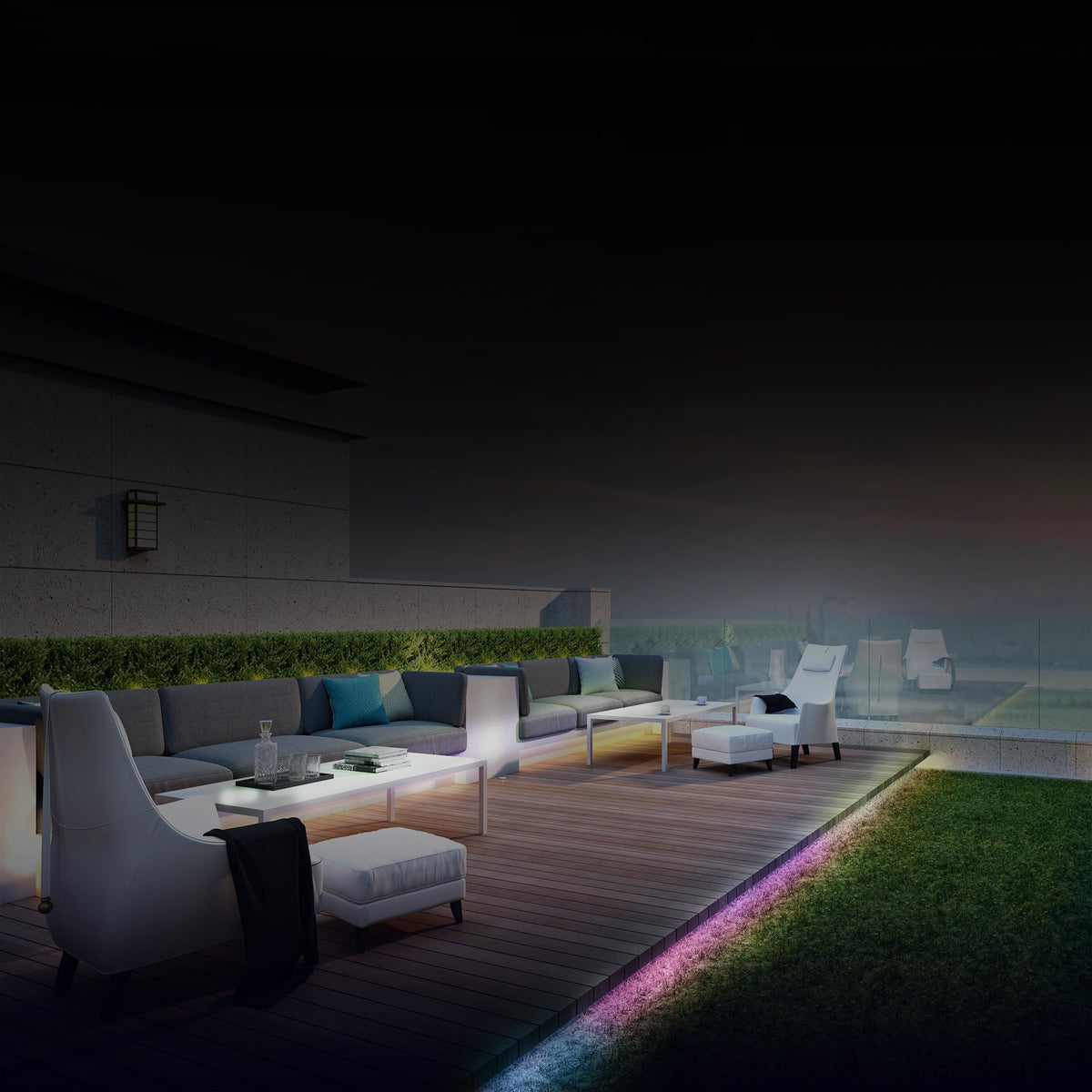 Feit Electric 20ft Outdoor Neon Flex Light, RGB & Tunable White, Dimma ...