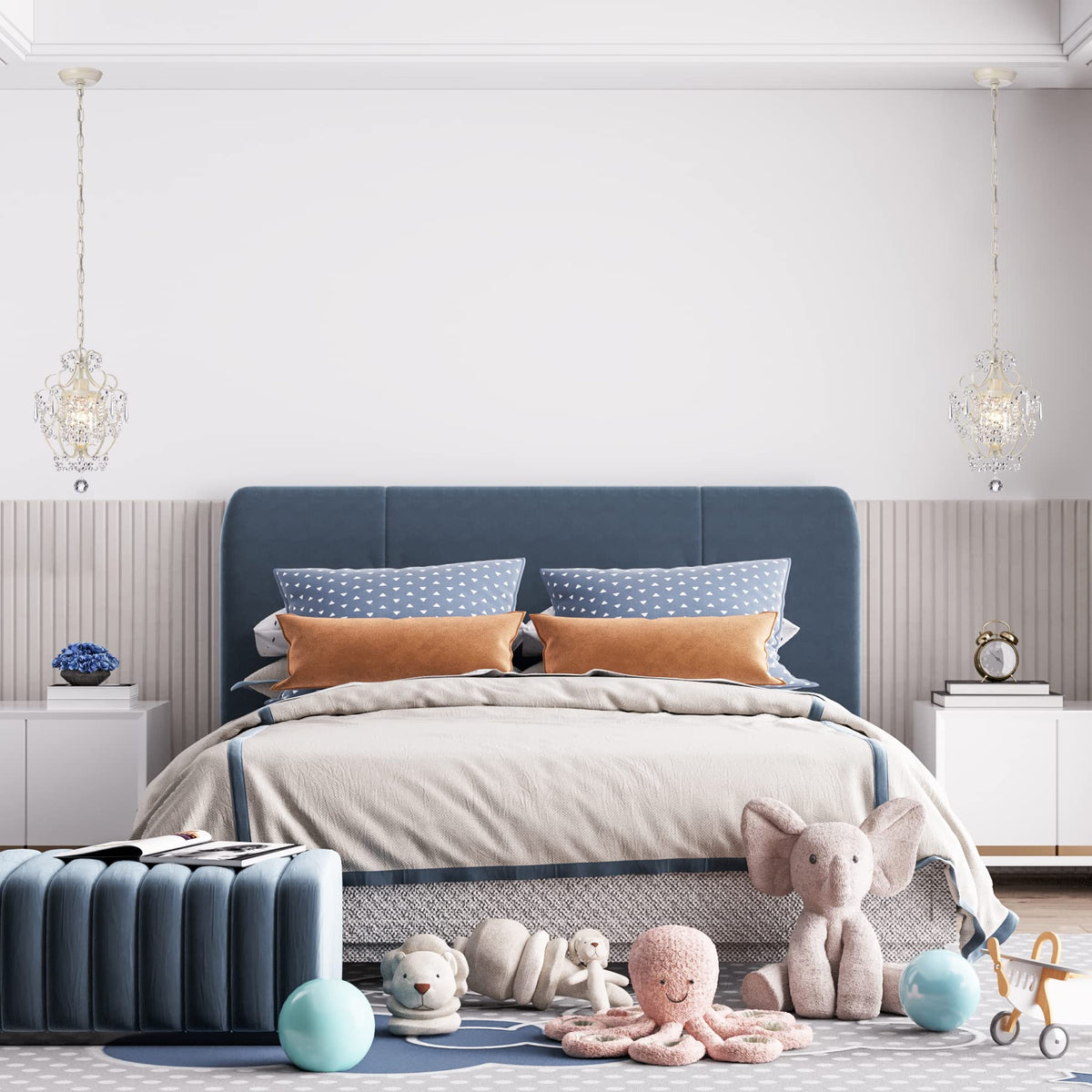 Edvivi Amorette Mini Chandelier Crystal Chandeliers, 1 Light Modern ...