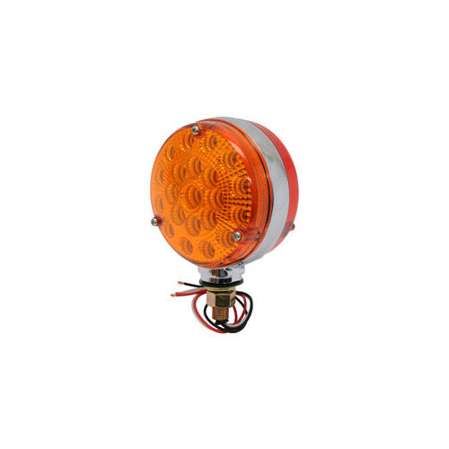 RoadPro LED Double-Face Stop/Turn Light Assembly RP3802/40LC, 4in, Red ...